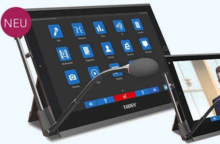 Multimedia Congress System from Taiden – konferenztechnik.de