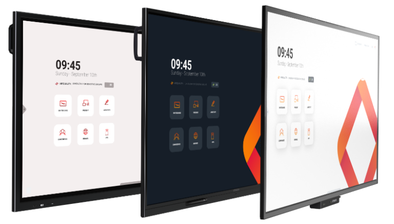 Interaktive Displays, Whiteboards, Flipcharts – konferenztechnik.de